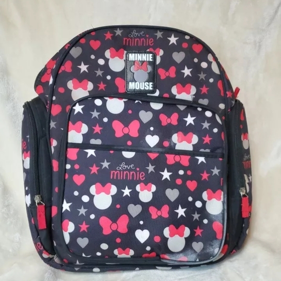 Disney | Accessories | Disney Baby Minnie Mouse Diaper Bag Backpack ...